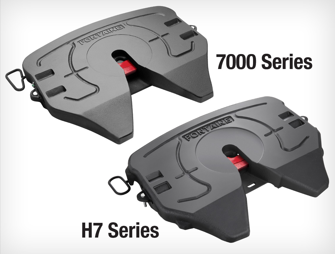 Fontaine Fifth Wheel -- Heavy Duty and Weight Savings No-Slack Fifth Wheels
