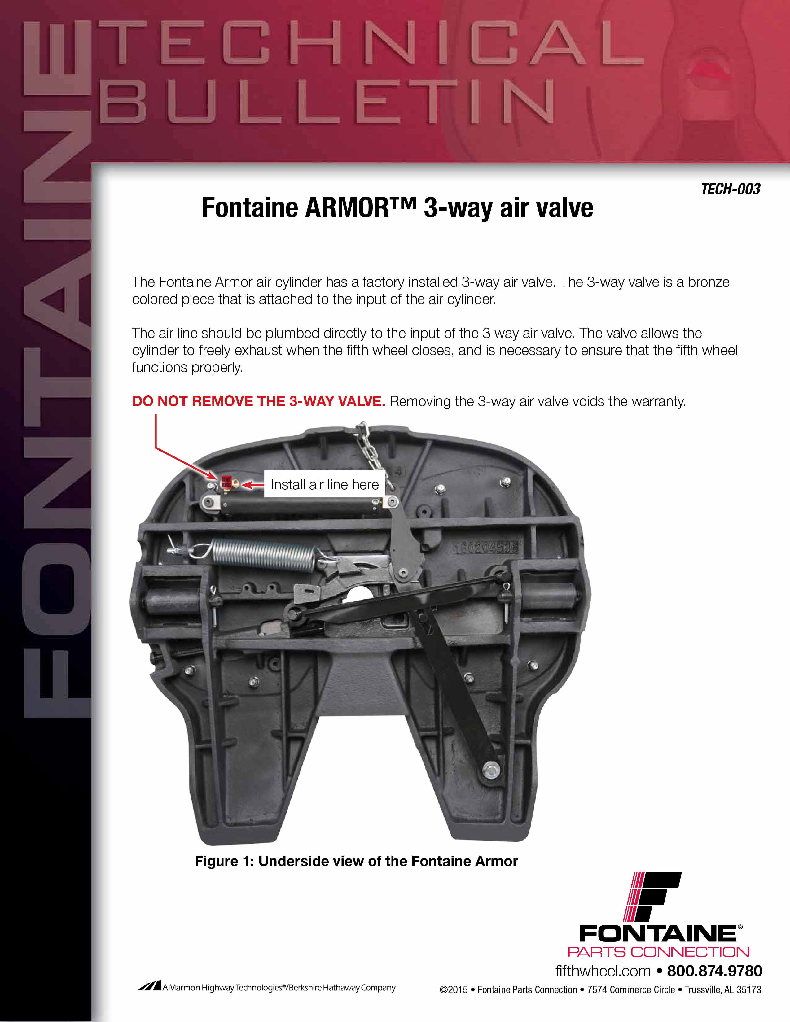 Fontaine Fifth Wheel -- Heavy Duty and Weight Savings No-Slack Fifth Wheels